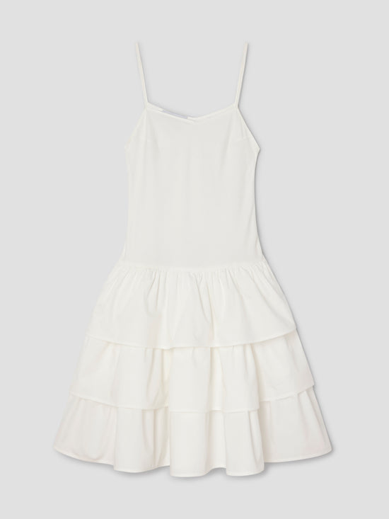 Black Sleeveless Mini Dress With Ruffled Hem Gimaguas black-sleeveless-mini-dress-with-ruffled-hem-gimaguas
